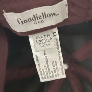 Goodfellow & Co | Accessories | Nwt Faux Suede Maroon Baseball Hat With ...